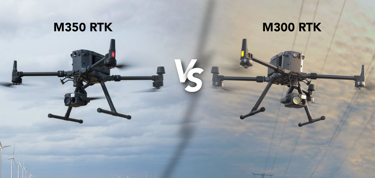 A Comparison Between The DJI M350 RTK and M300 RTK – Measur Drones