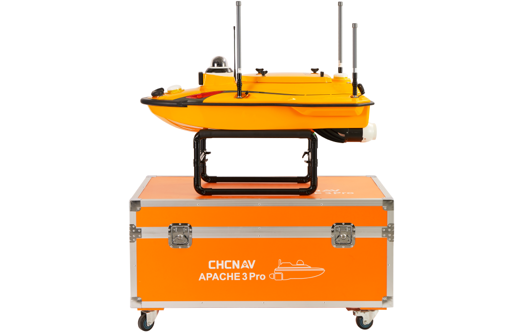 CHCNav Apache 3 PRO | Autonomous Bathymetric Boat | USV – Measur Drones